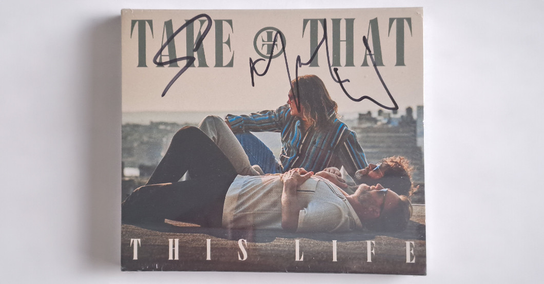 Die Kultband „Take That“ signiert ihr Album „This Life“