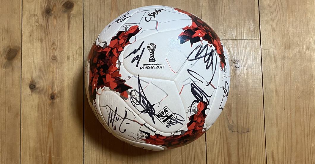 Confed Cup Football signed by the entire DFB Team