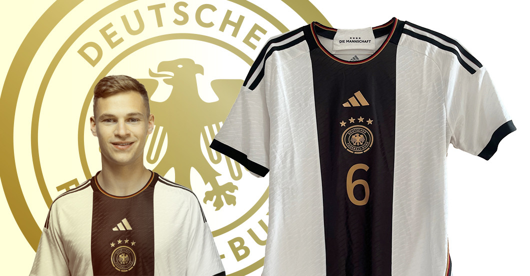 Original & Matchworn: Joshua Kimmich's Signed DFB Jersey