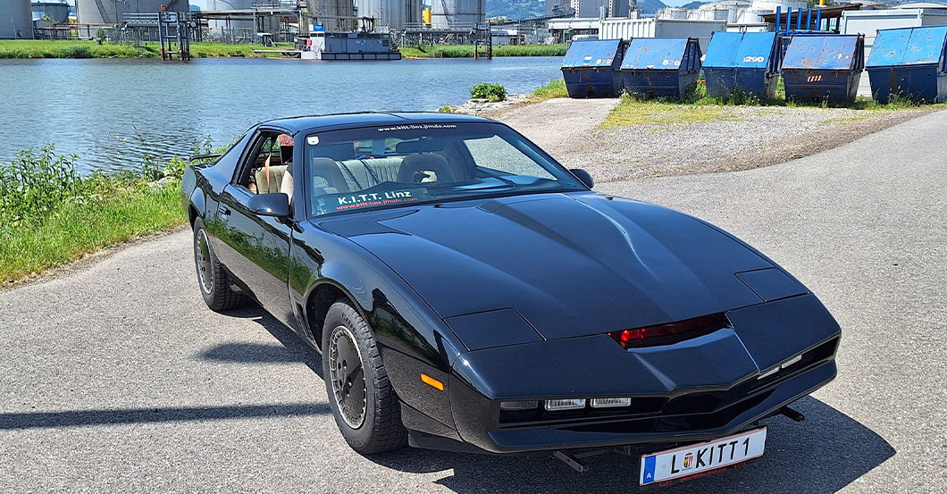 „Knight Rider“-Erlebnis: Einmalige Fahrt im legendären K.I.T.T.!