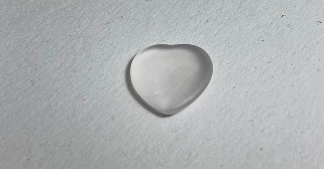 Offer a Talisman: A Rock Crystal Heart
