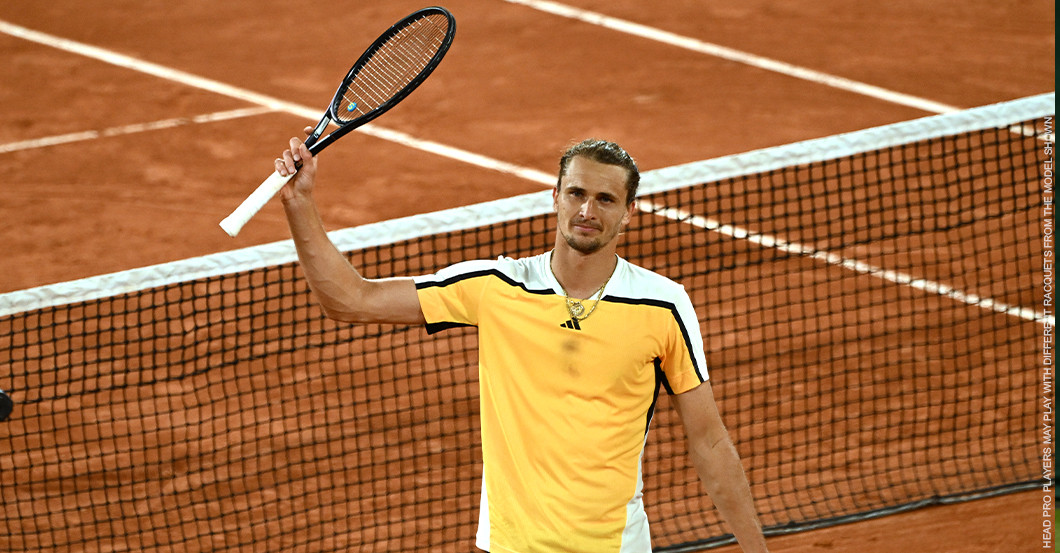 Tennis Star Alexander Zverev Signs Racket