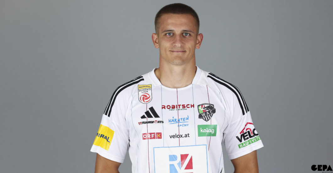 FC Red Bull Salzburg vs. RZ Pellets WAC: Fabian Wohlmuth Match-Trikot