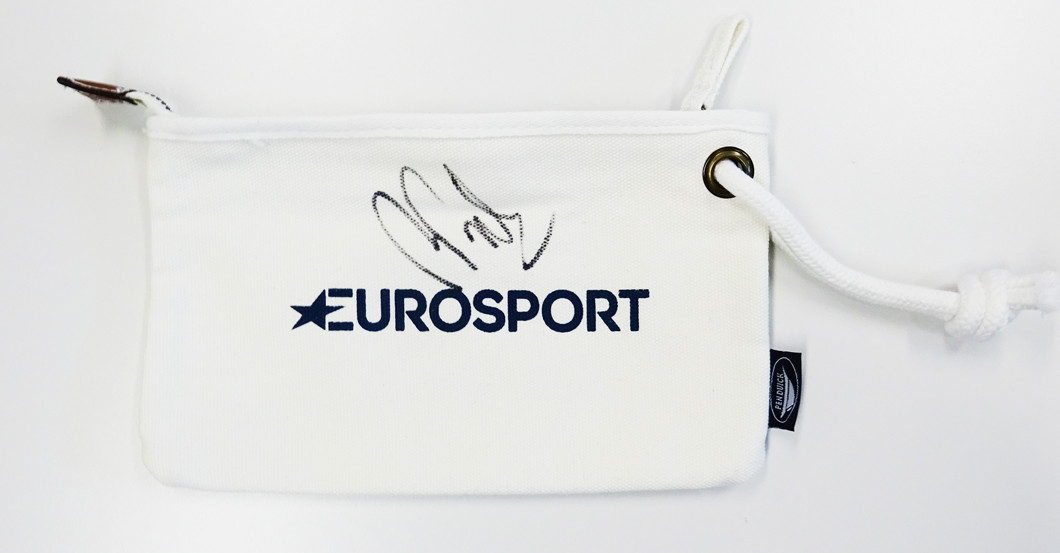 From the Tennis Legend Boris Becker: Signed Eurosport Bag