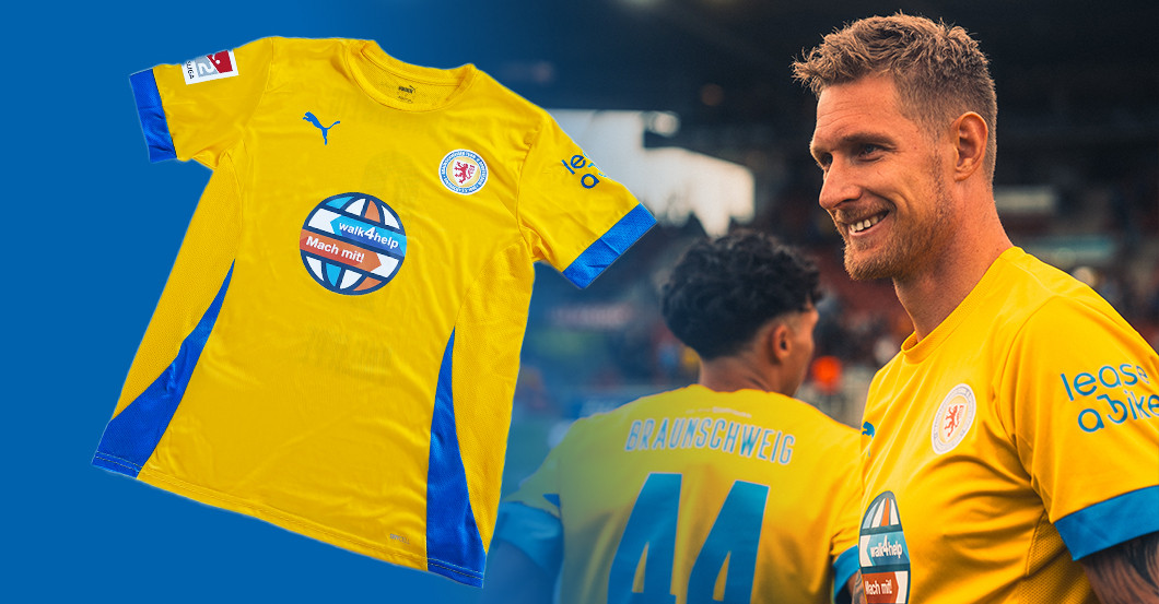 Signiertes Matchworn-Aktionstrikot von Sebastian Polter Eintracht ...