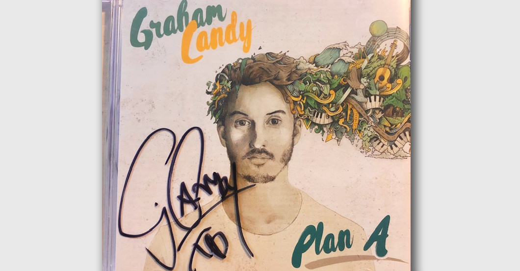 Verschenken Sie Freude: Graham Candy signiert sein Album „Plan A“