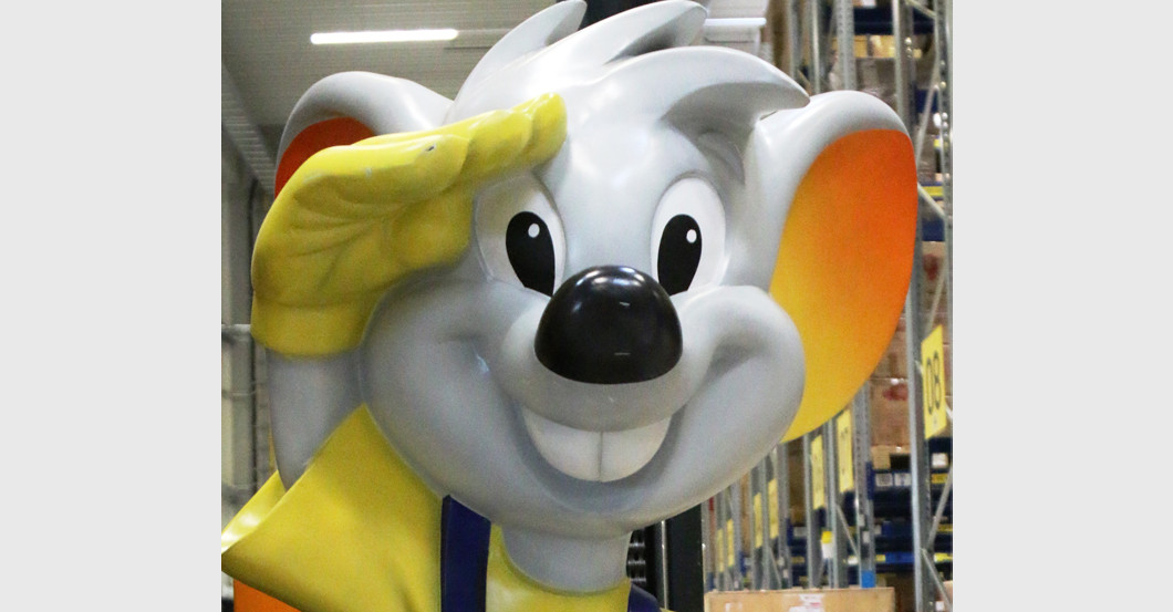 Europa-Park Mascot for Your Home: Ed Euromaus Statue