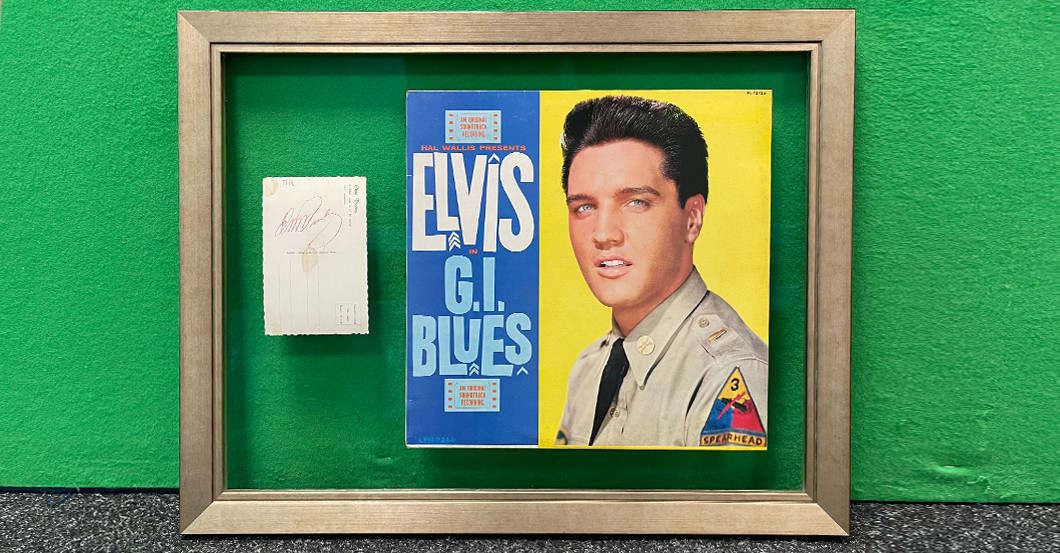 Elvis Presley - Original Autograph of the "King of Rock"