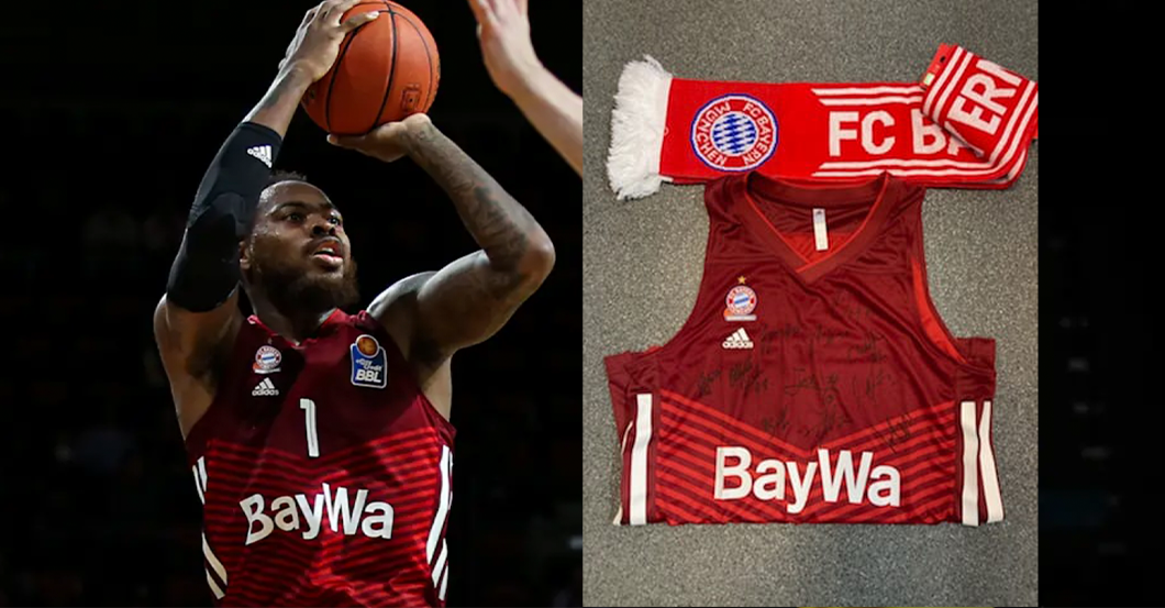 Basketball-Paket: FCB-Team stiftet signiertes Trikot und Schal