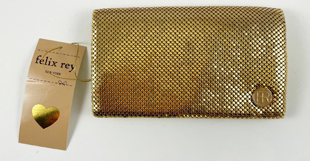 Extravagantes Accessoire: Pailletten-Portemonnaie von Felix Rey