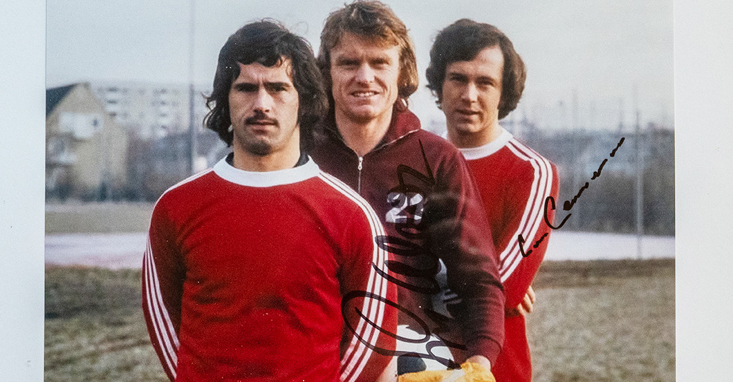 Gerd Muller And Beckenbauer