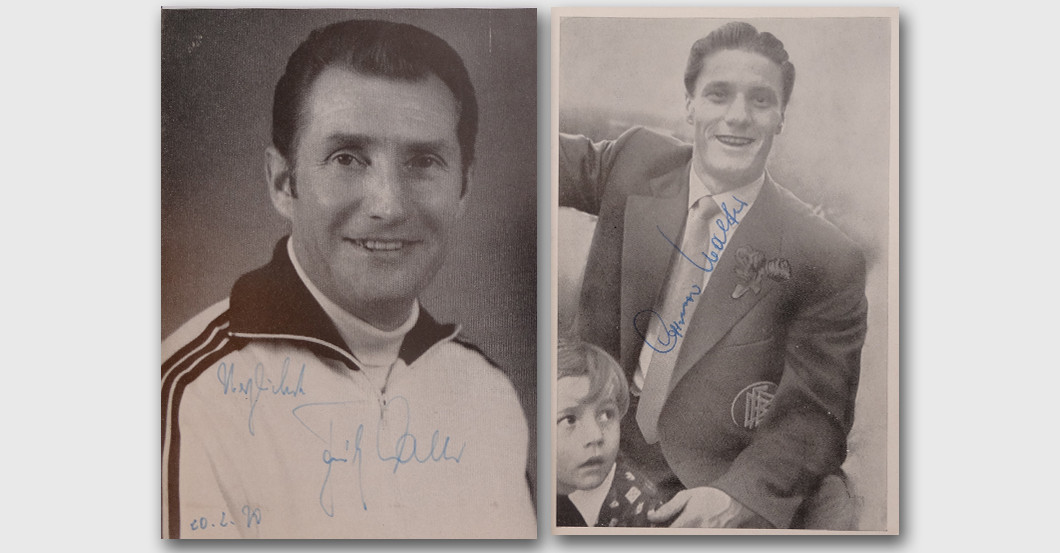 Zwei Brüder, zwei Legenden: Autogramme von Fritz & Ottmar Walter