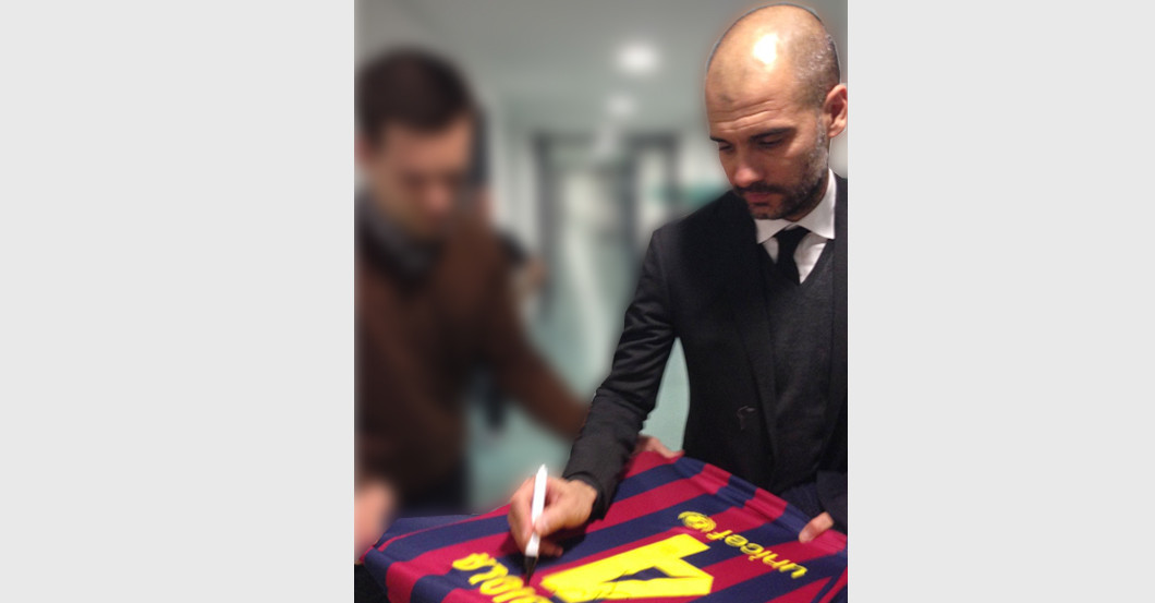 Pep Guardiola – Signed FC Barcelona Jersey from the Legend