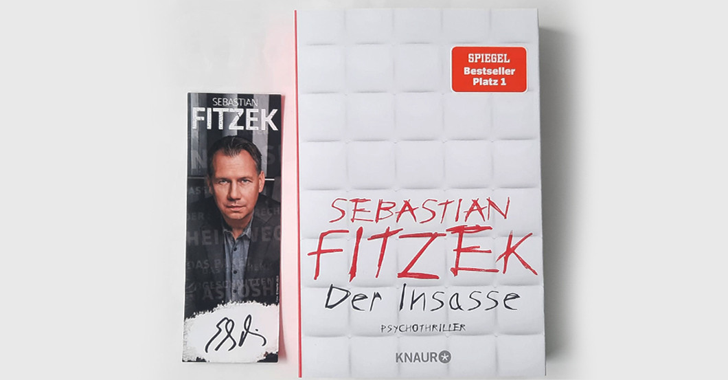 Spannung pur: Sebastian Fitzek signiert sein Buch „Der Insasse“