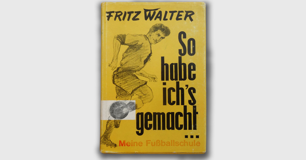 Fritz Walter stiftet sein signiertes Buch „So habe ich’s gemacht“