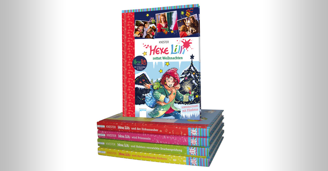 „Hexe Lilli“-Bücherpaket signiert vom Autor KNISTER