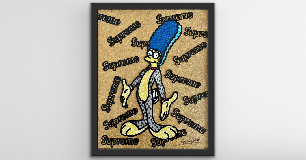Pop-Art für „Die Simpsons“-Fans: Kunstwerk von Raphael Gratzl