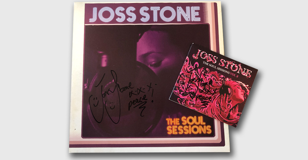 Von Joss Stone: Signierte Platte und CD „The Soul Sessions“Von Joss ...