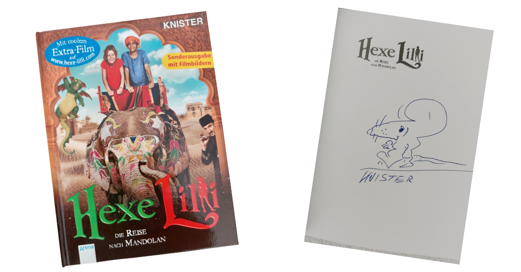 „Hexe Lilli“-Bücher handsigniert von Autor KNISTER