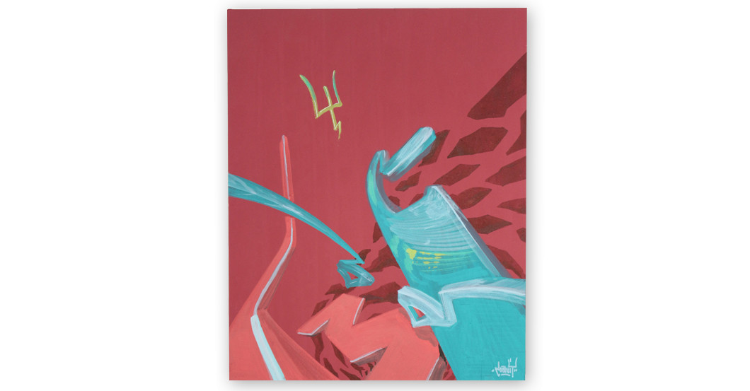 An Artwork by Graffiti Legend Loomit