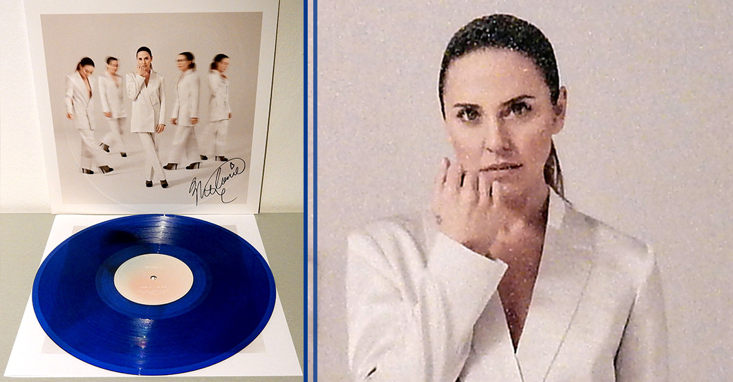 Melanie C signiert streng limitierte Blue-Vinyl-LP