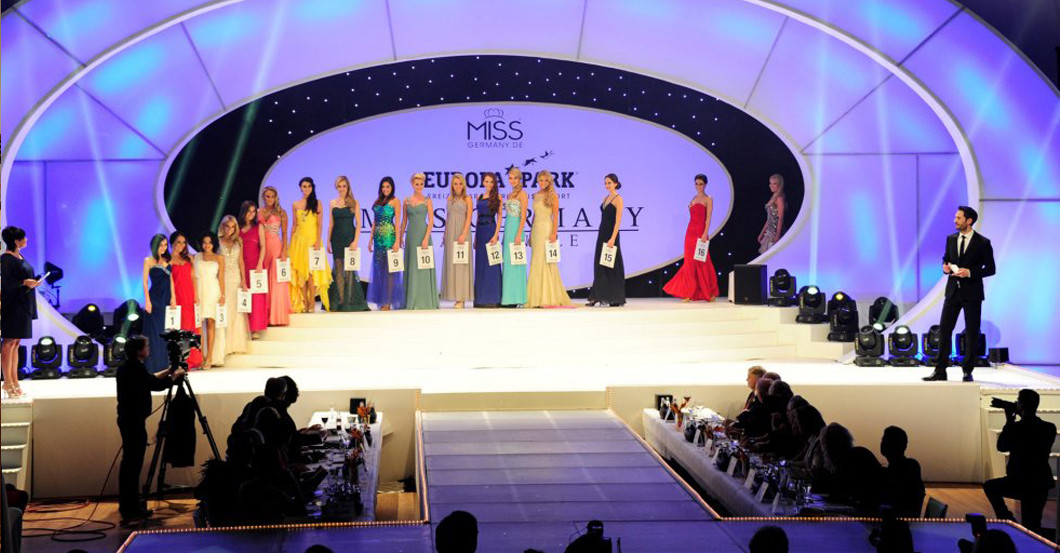 Zur Wahl der Miss Germany 2017 in den Europa-Park