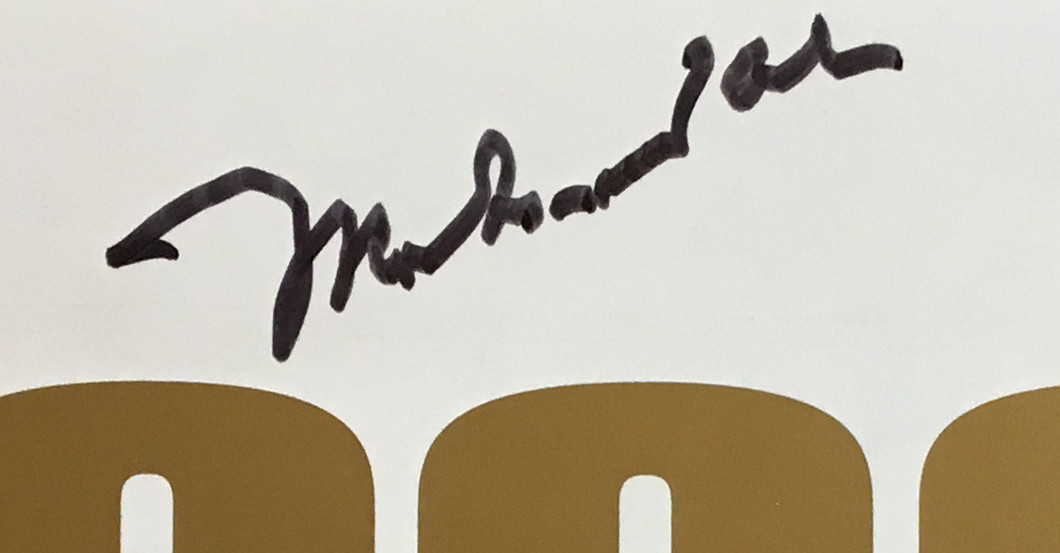Absolute Rarity: An Autograph from Boxing Legend Muhammad Ali!