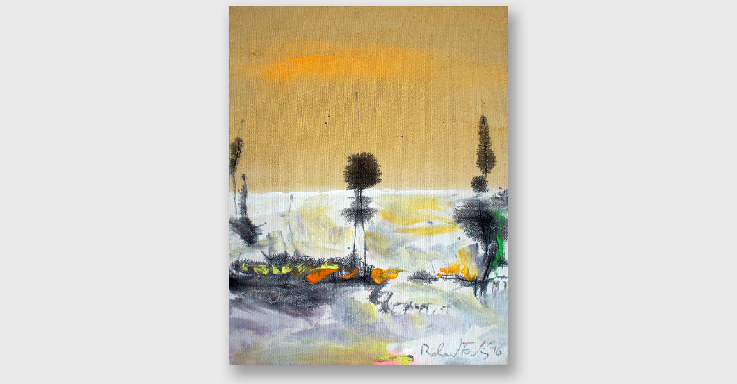 NCL Art Auction: "Kleine Landschaft" by Richard Fuchs