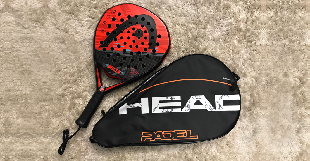 Original Padel-Tennisschläger von Philipp Petzschner