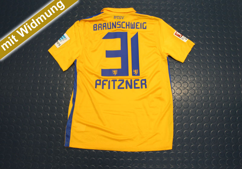 Marc Pfitzner Eintracht Braunschweig-Trikot