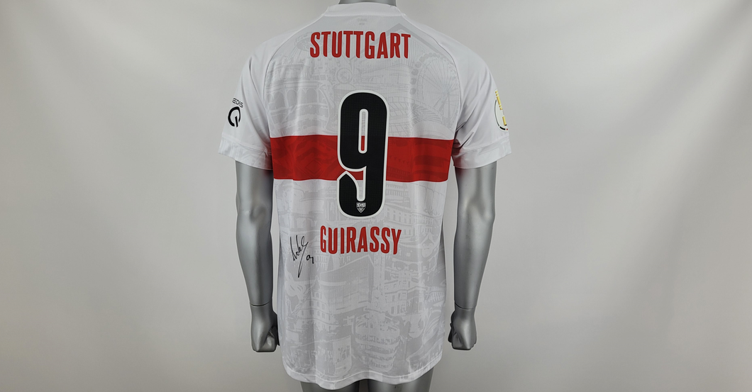 Pokaltrikot von VfB-Star Serhou Guirassy
