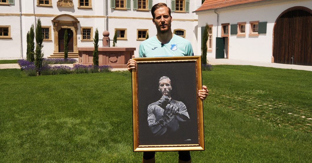 TSG Hoffenheim-Keeper Oliver Baumann versteigert sein Porträt