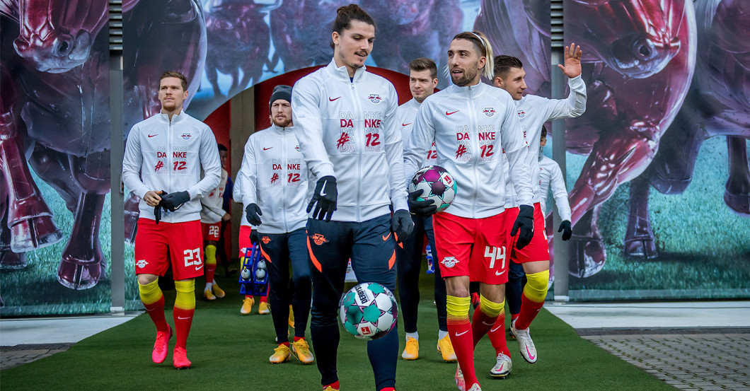 RB Leipzig: Worn Presentation Jacket in Special Edition M1