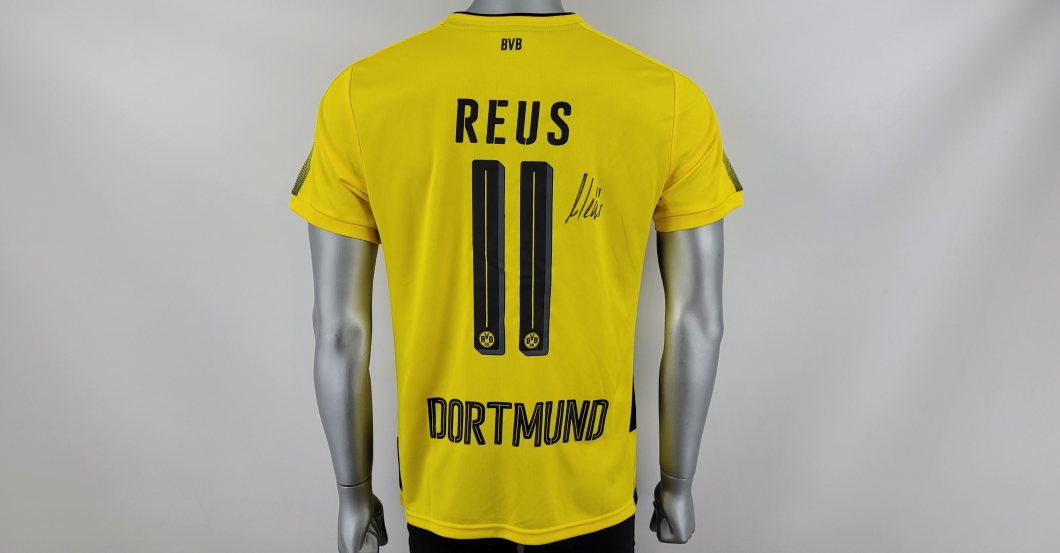 Signiertes Spezialtrikot von BVB-Kapitän Marco Reus