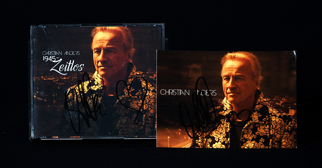 Set für Schlagerfans: Sechs signierte CDs von Christian Anders