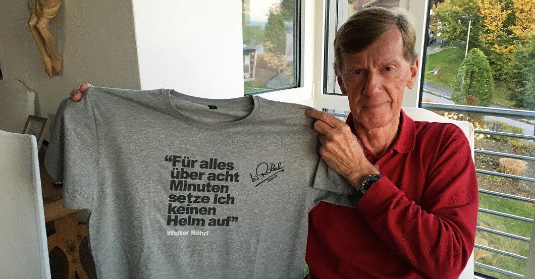 Get the signed Shirt of racing driver Walter Röhrl