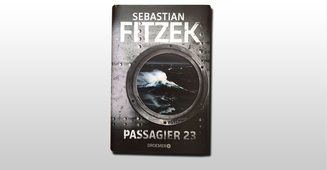 Von Bestsellerautor Sebastian Fitzek signiertes Buch „Passagier 23“