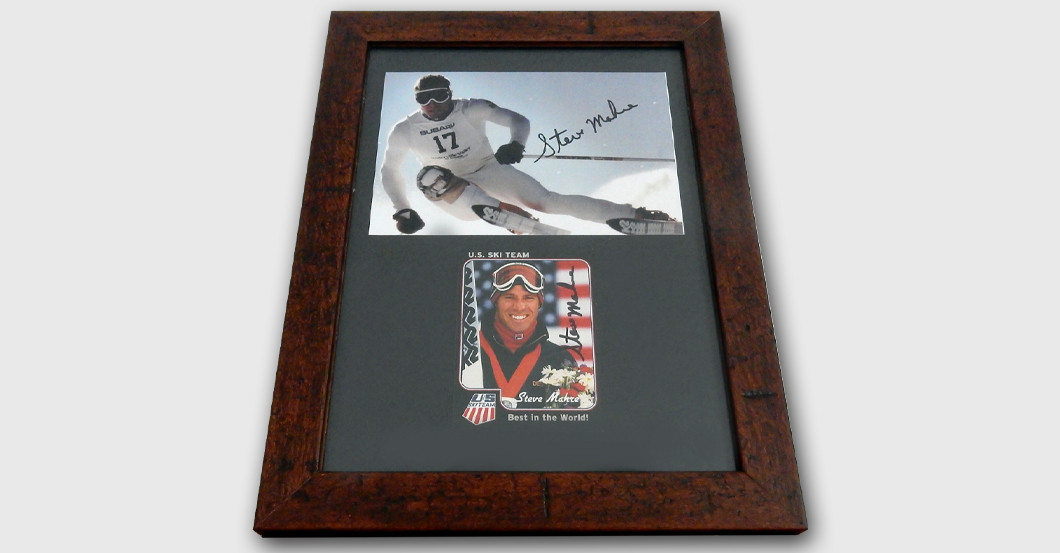 Ski-Legende Steve Mahre unterschreibt sein Starportrait
