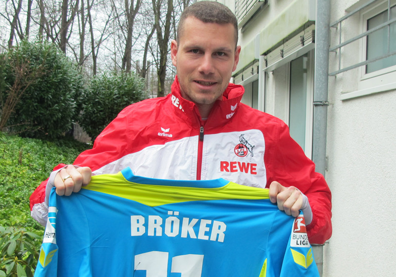Aus dem Florida Cup: Getragenes Köln-Trikot von Thomas Bröker