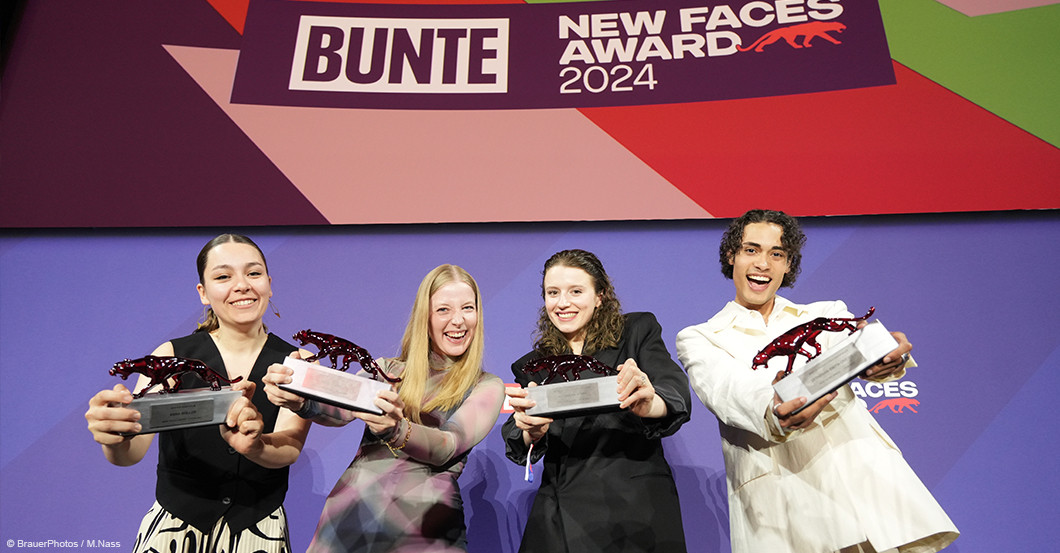 Feiern mit den Stars: Zwei Tickets für den New Faces Award Film