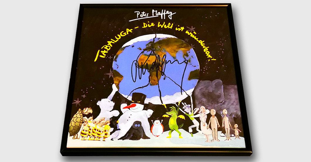 40 Jahre Tabaluga: Peter Maffay signiert sein neues Vinyl-Album