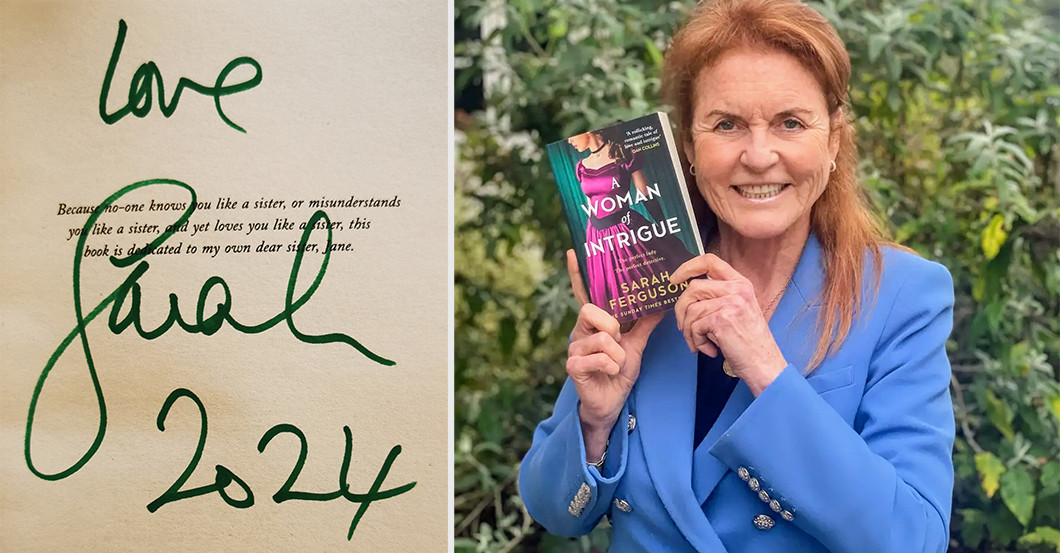 Bestseller: Duchess of York signiert Roman „A Woman of Intrigue“