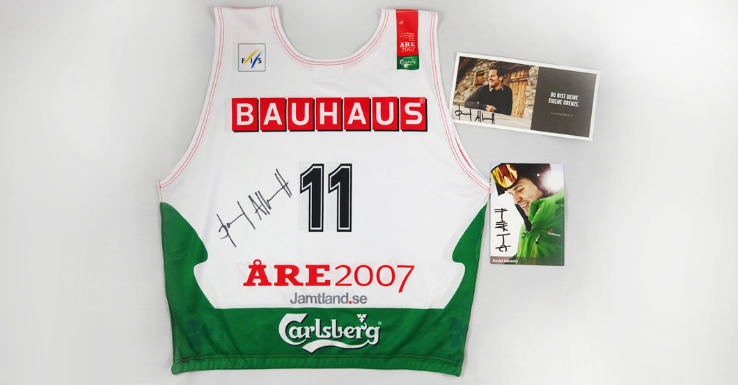 Daniel Albrecht – The Ski World Champion's World Cup Bib
