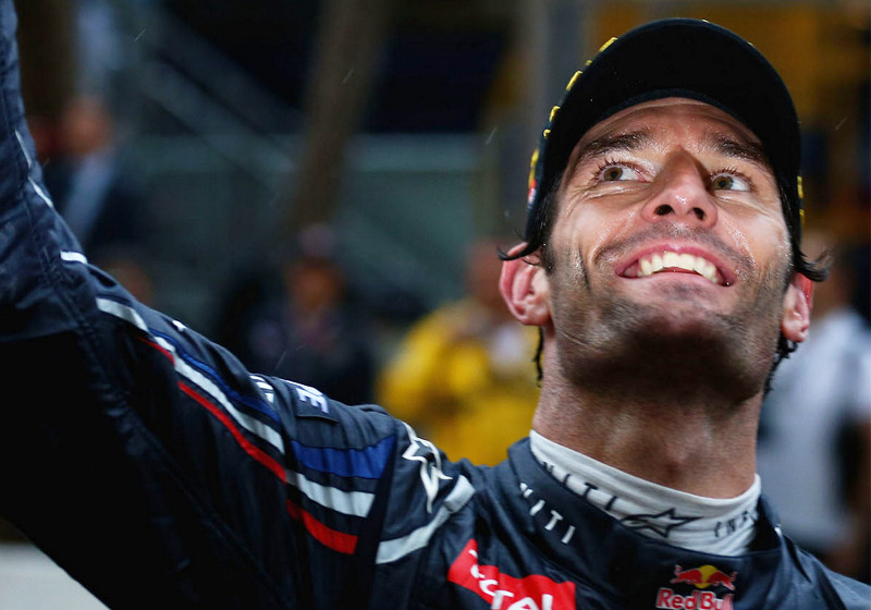Aus der Formel 1: Signiertes Red Bull Cap von Mark Webber