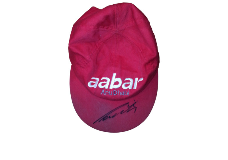 Getragenes Cap der Formel 1-Legende Niki Lauda